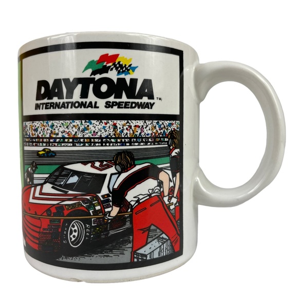 Vintage | Dining | Vintage Daytona International Speedway 88 Checkered ...